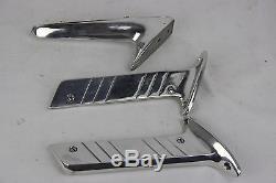 Vintage Set Of 3 Aluminum Boat Or Street Hot Rod Windshield Brackets